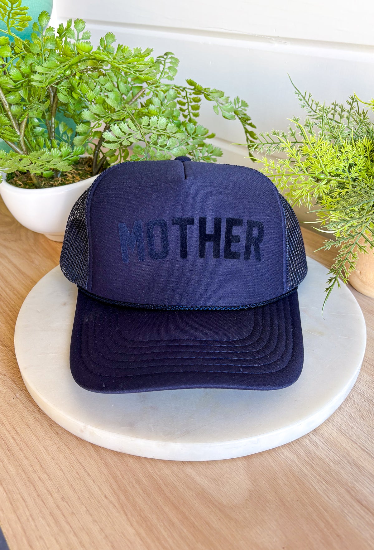 Mother Trucker Hat in Navy | Groovy's | Trucker Hat | Mother | Navy ...