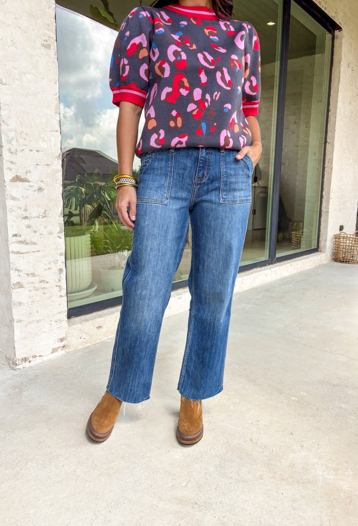 Annie Straight Jean by Lovervet | Groovy's | Lovervet | Straight Leg Jeans