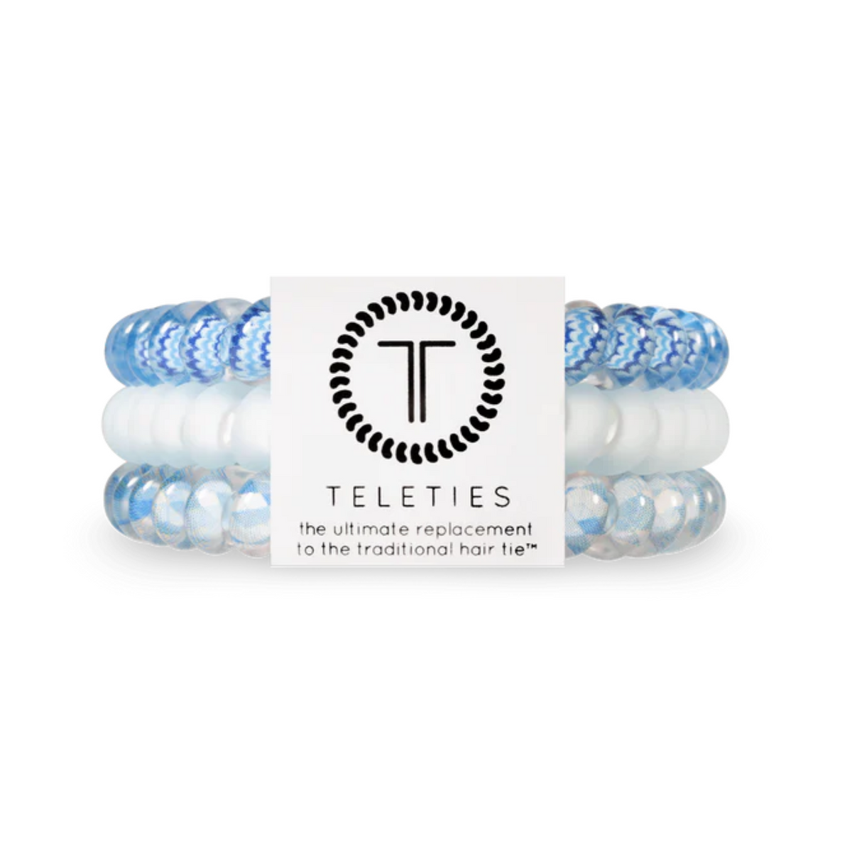 TELETIES Small Hair Ties - Spring Showers | Groovy's
